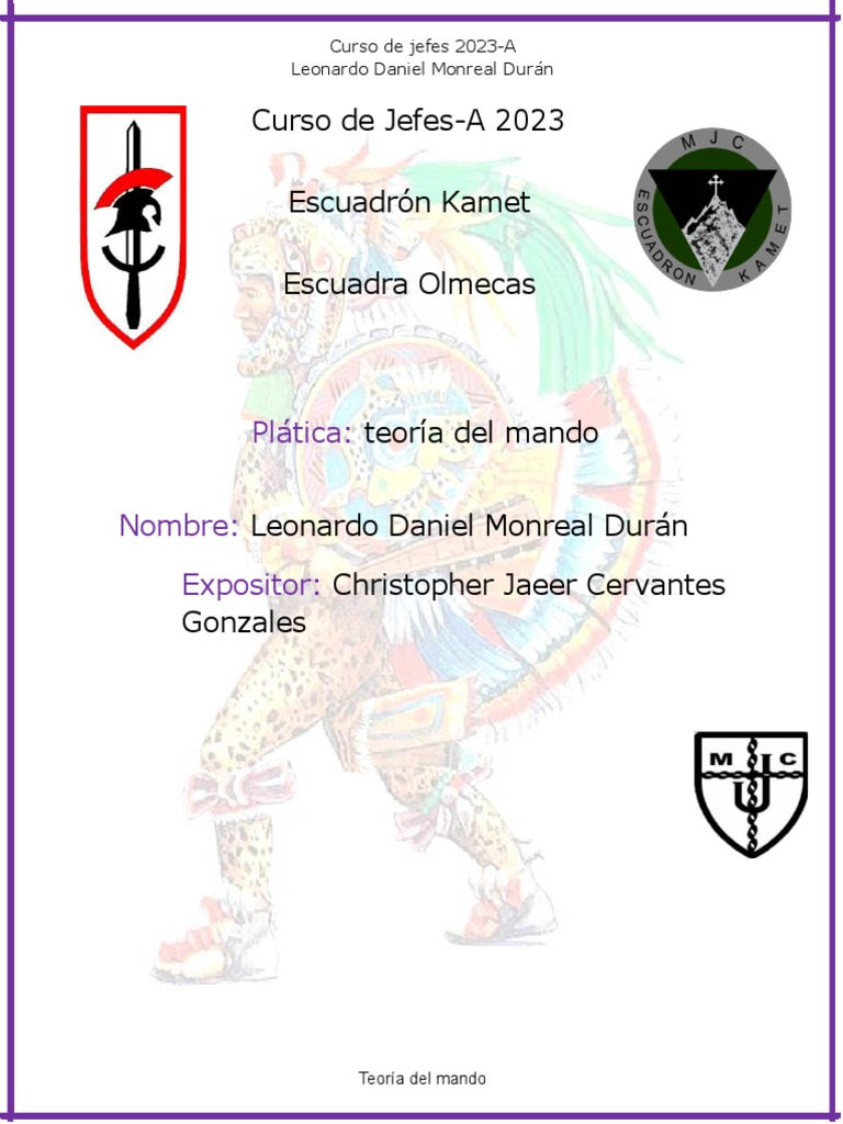 Teoria Del Mando Terminado | PDF | Liderazgo | Motivación