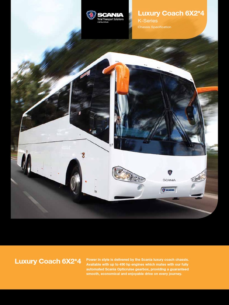SCA0400LuxuryCoachBusSpecSheet KSeries (EB6x2) SAU2016-7-KLuxury 6x24 ...
