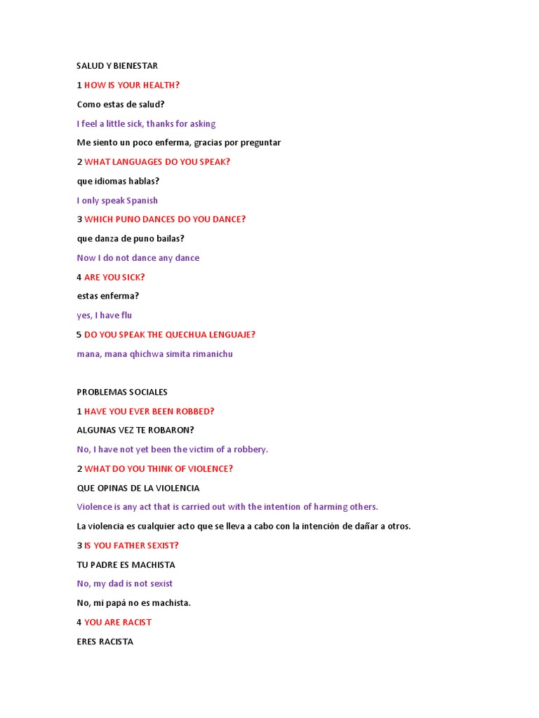 Salud y Bienestar | PDF