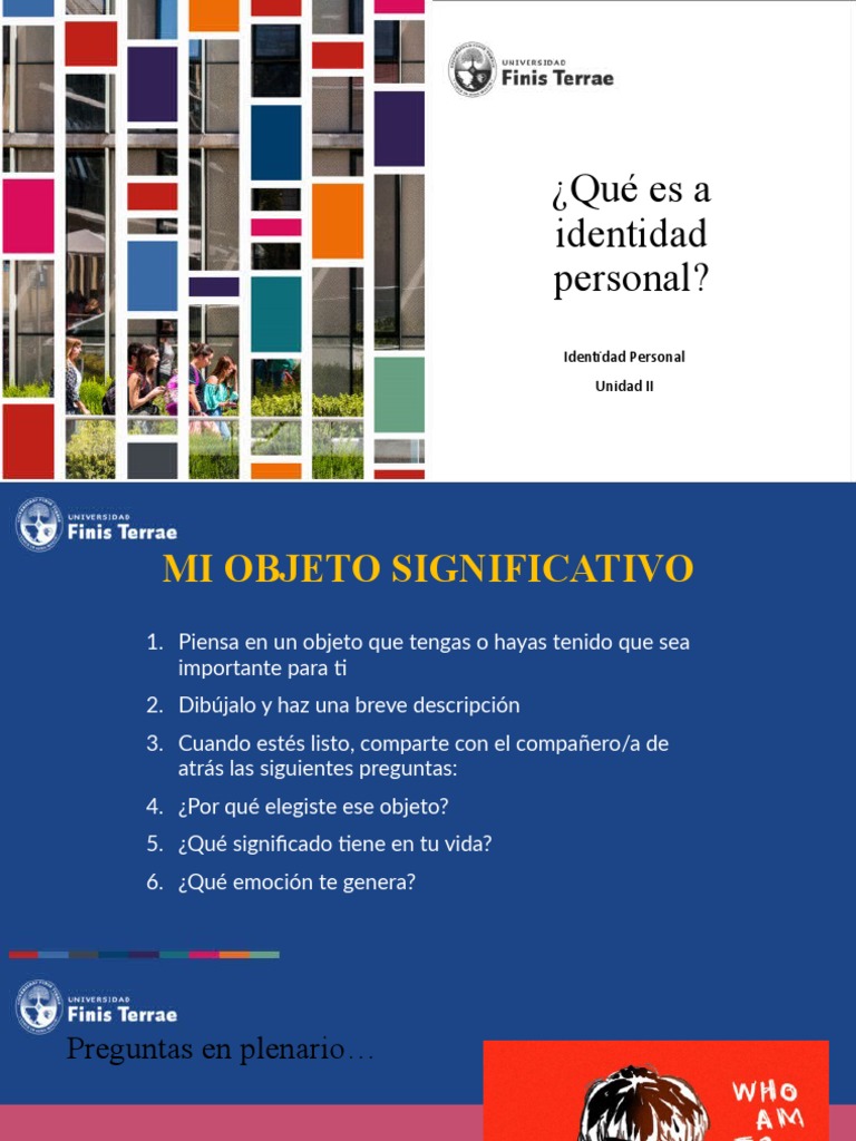 Que Es La Identidad Personal | PDF | Sicología | Ciencia cognitiva
