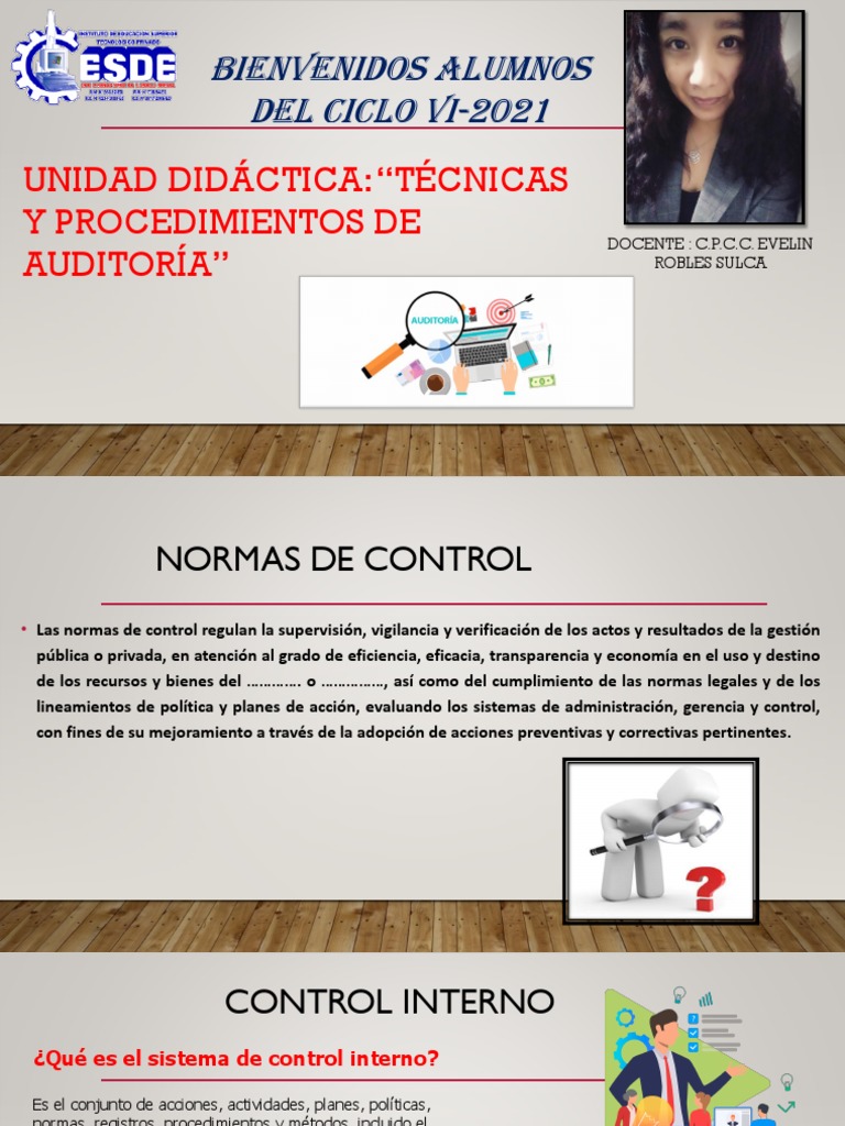 14.07.2021 - Mat - N°01 - Normas de Control Interno - Conceptos ... 14.07.2021 - Mat - N°01 - Normas de Control Interno - Conceptos ...
