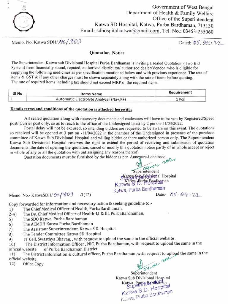 Katwa 803 | PDF | Business