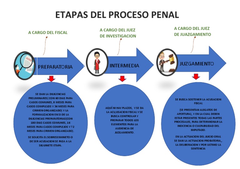 Etapas Del Proceso Penal | PDF