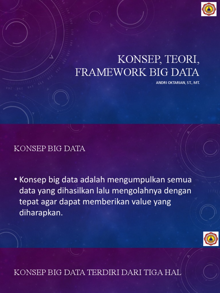 PMK 2 Konsep, Teori, Framework Big Data | PDF | Karier & Perkembangan | Bisnis
