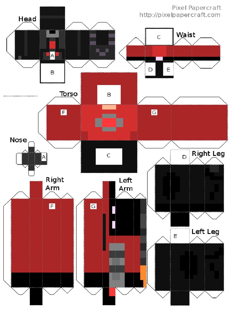 Titan Speakerman Papercraft PDF Minecraft | PDF
