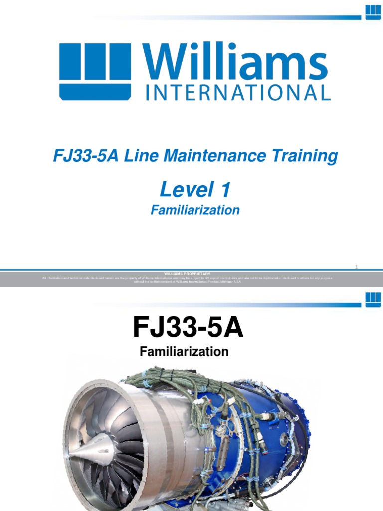 FJ33-5A Level 1 | Download Free PDF | Jet Engine | Throttle