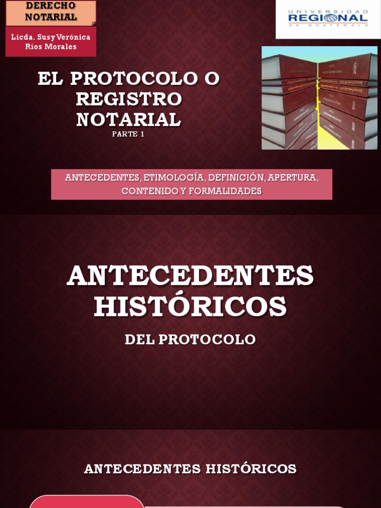 Etimología y Protocolo Notarial | PDF | Justicia | Crimen y violencia