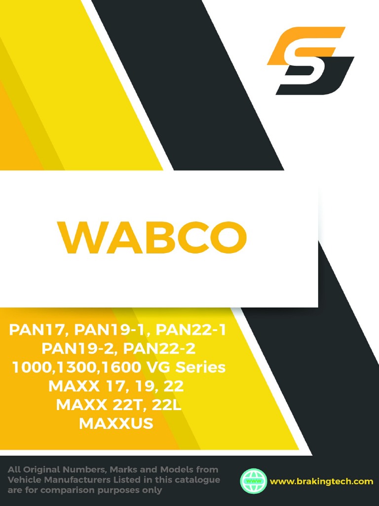 WABCO Catalogue | PDF | Screw | Mechanical Engineering