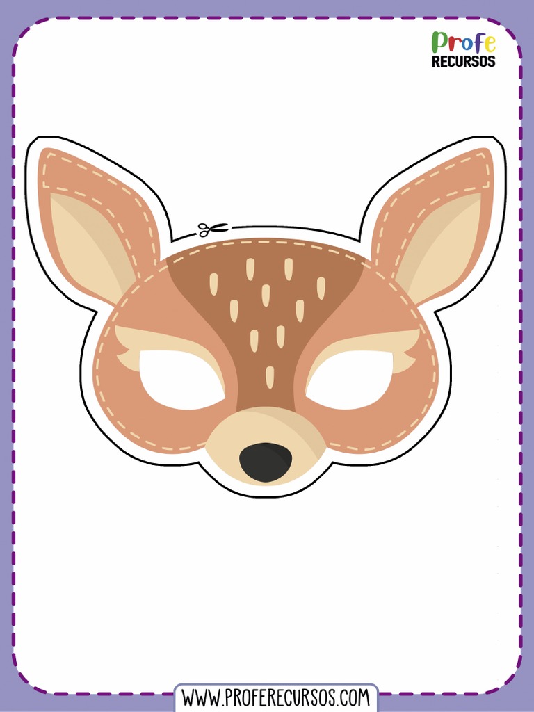 Carnival Masks Animals Proferecursos | PDF