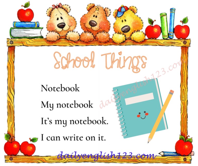 My School Things 2 | PDF