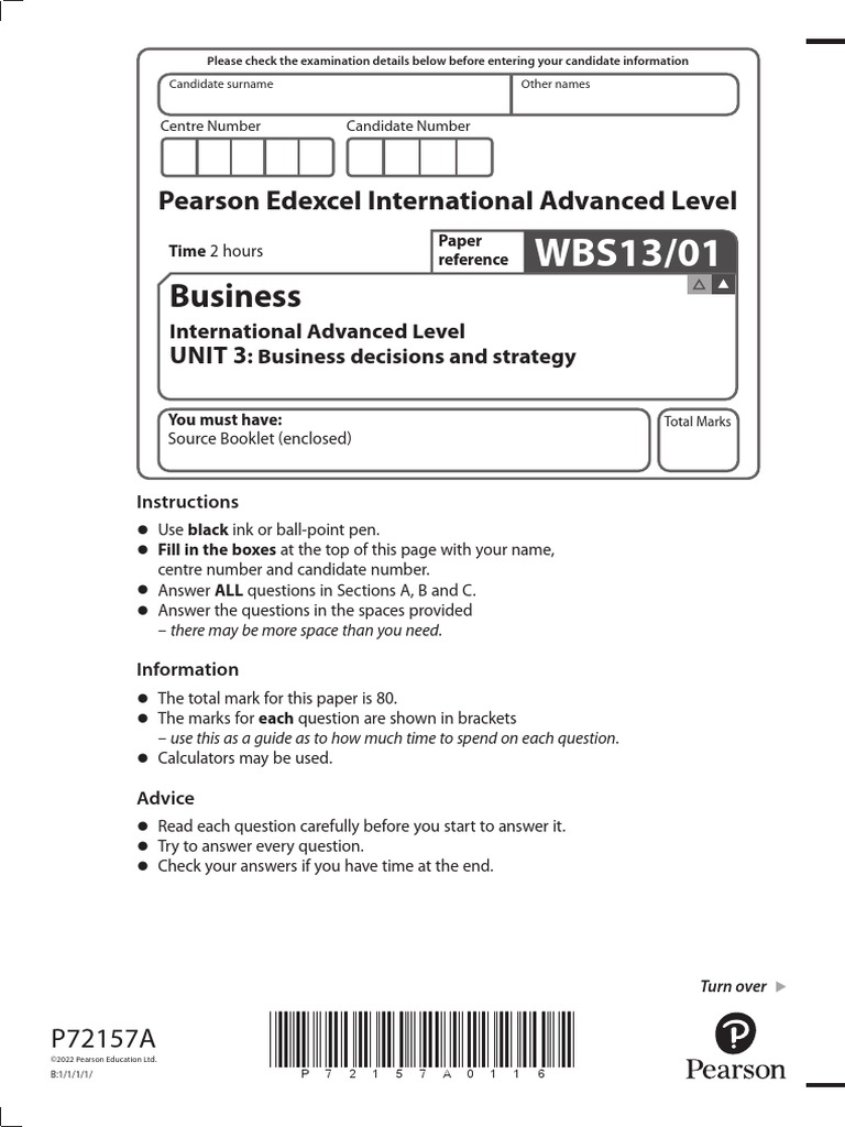 wbs13 01 Que 20221020 | PDF