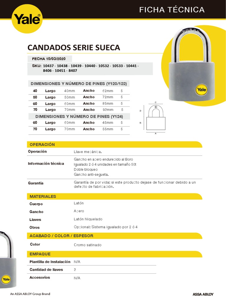 Candado 120 | PDF