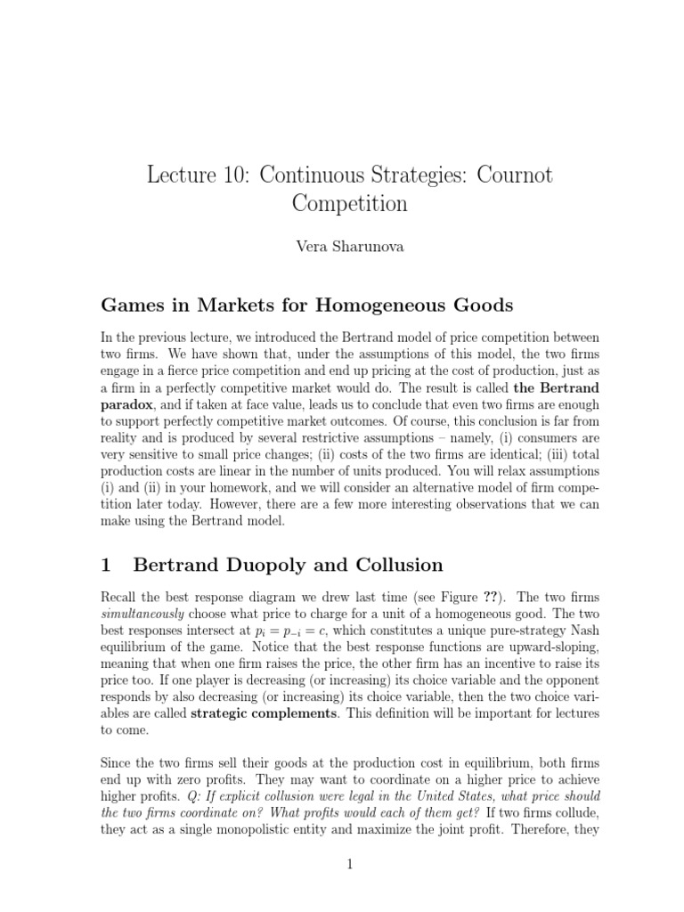 Module 3 Lecture 10 | PDF | Profit (Economics) | Mathematical And ... Module 3 Lecture 10 | PDF | Profit (Economics) | Mathematical And ...