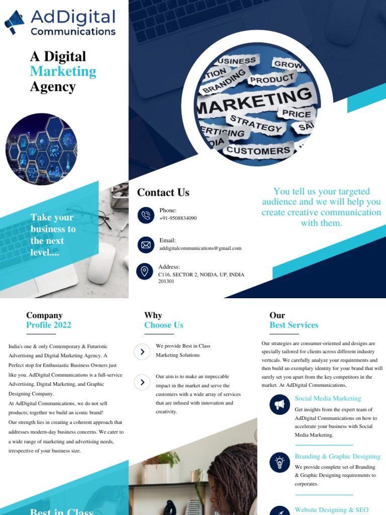 About Us. AdDigital Communications | PDF | Brand | Marketing