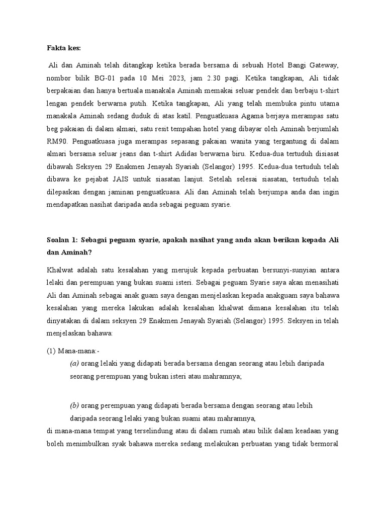 Fakta Kes | PDF