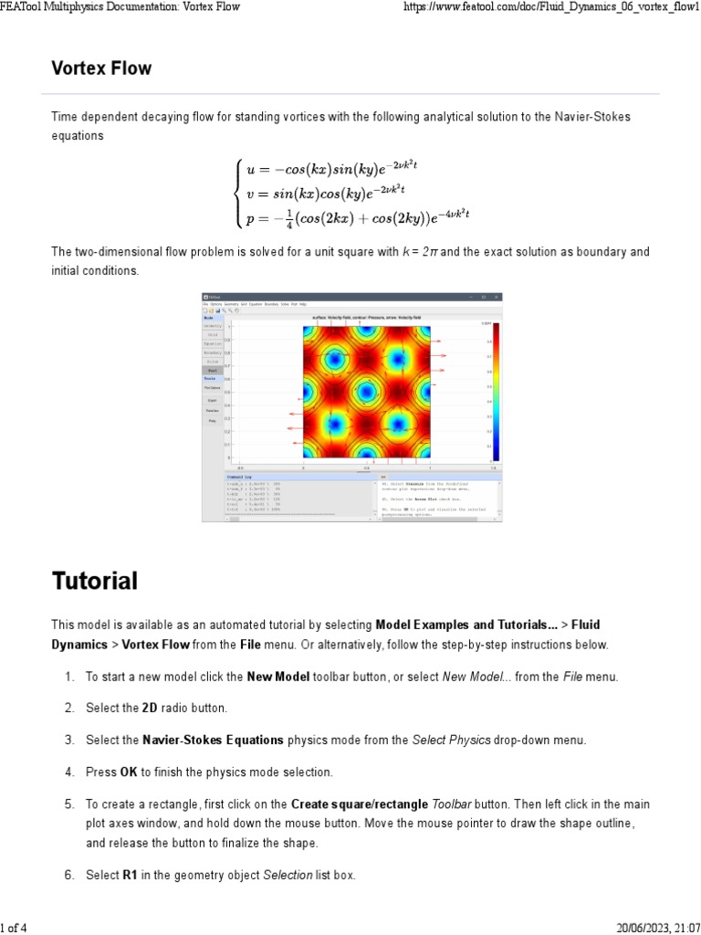Vortex Flow | PDF | Applied Mathematics | Fluid Mechanics