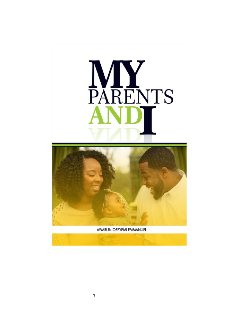 My Parents and I | PDF | Borderline Personality Disorder | Attachment ...