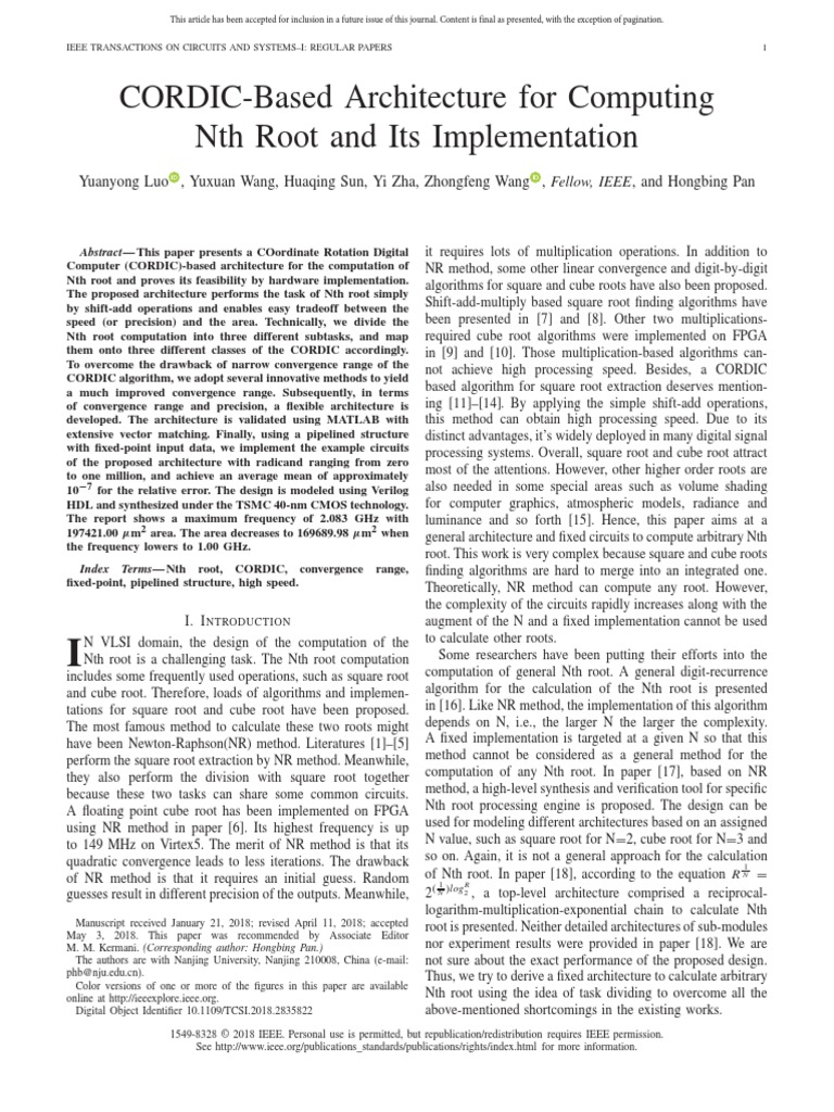 Root Computation Pdf Mathematics Mathematical Analysis