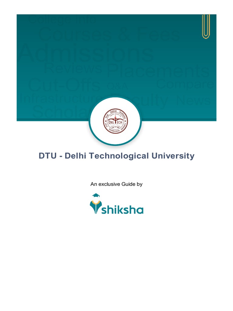 2022 Cut Off Dtu | PDF | Engineering | Mechanical Engineering