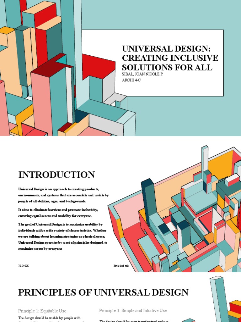 Sibal, Joan Nicole P. - Universal Design | PDF | Usability | Design