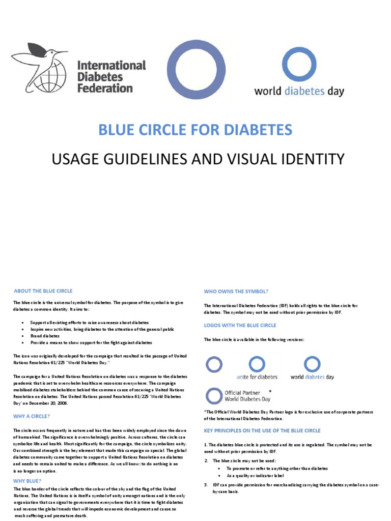 Blue Circle Usage Guidelines | PDF | Logos | Brand