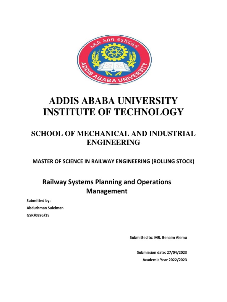 Assignment One 2 | PDF | Accessibility | Transport