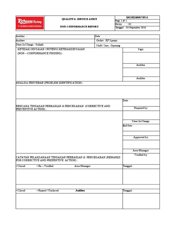 Form CPAR | PDF | Audit | Knowledge Management