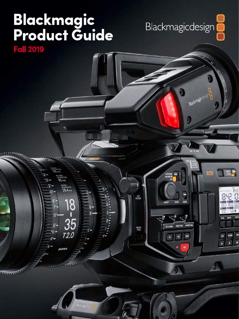 BMD Product Guide | PDF | Filmmaking | Video