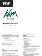 PPL FLT Test Guide | PDF | Flight Instructor | Flight Test