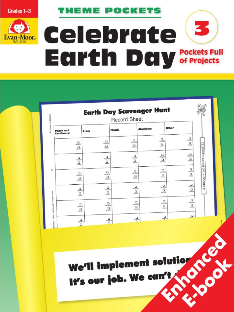Creating Earth Day Pocket Books | PDF | Recycling | Reuse