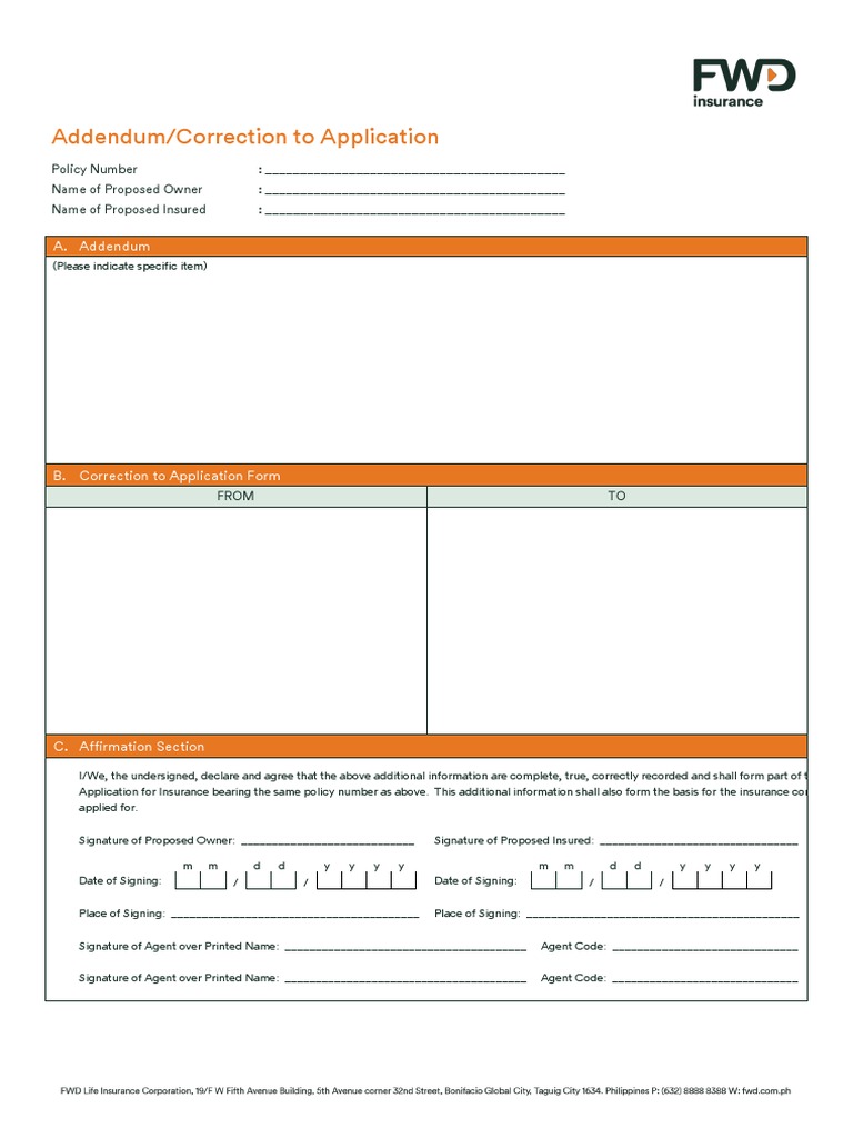 Addendum Correction-2020 | PDF