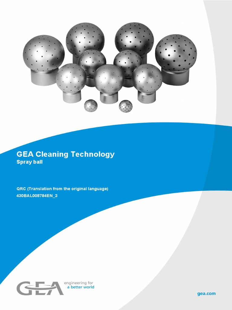 MA - Spray Ball - 3A - V3 - EN-250726 | PDF | Water | Flow Measurement