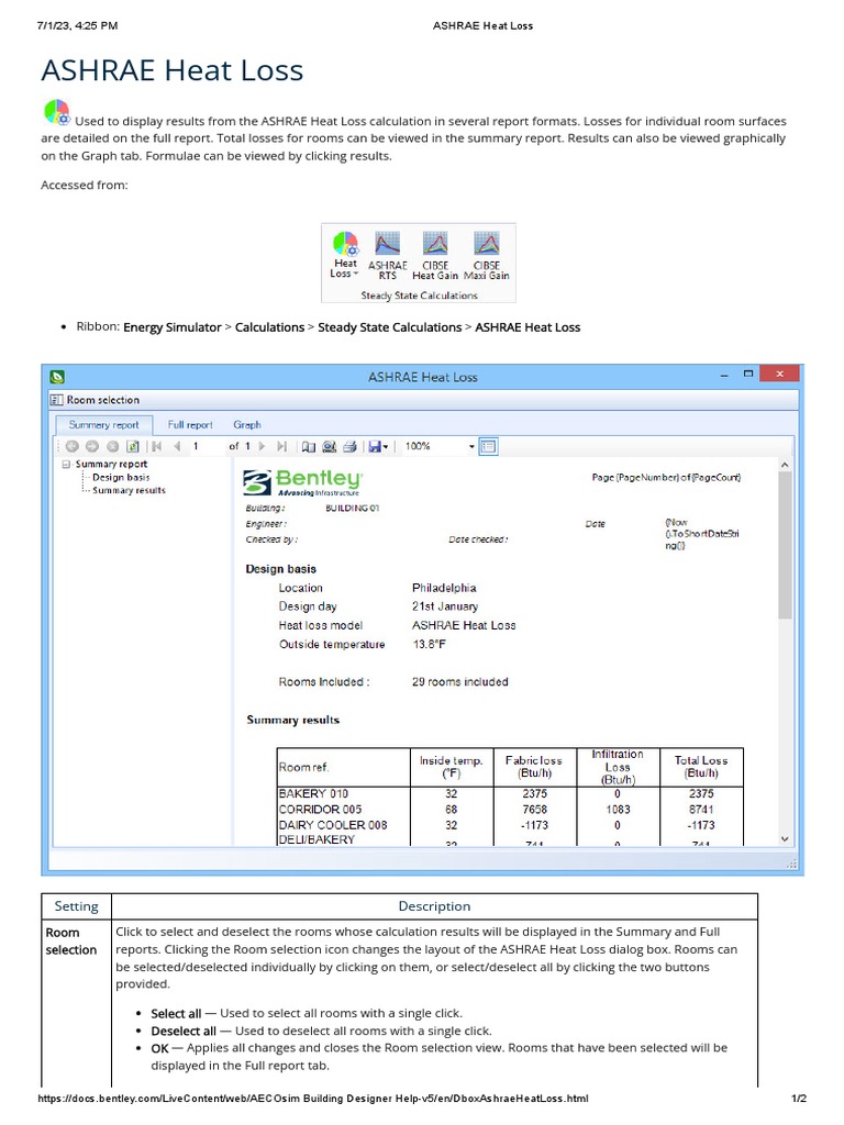 ASHRAE Heat Loss | PDF | Comma Separated Values | Software Engineering