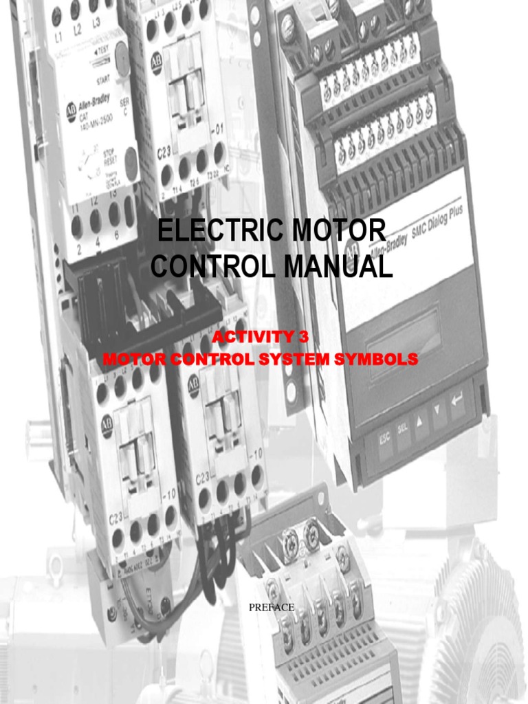 ACTIVITY 3 Motor Controll System Symbols | PDF | Relay | Switch