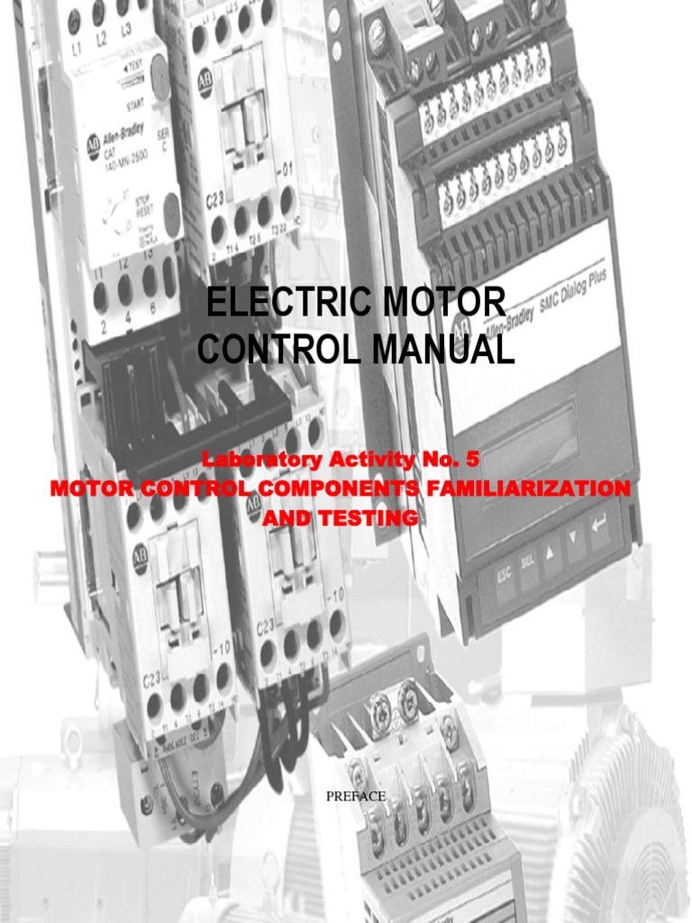 Activity 5 Motor Control Components Familiarization and Testing | PDF ...