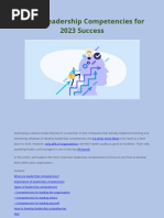 PepsiCo Leadership Competencies / Model | PDF | Competence (Human ...