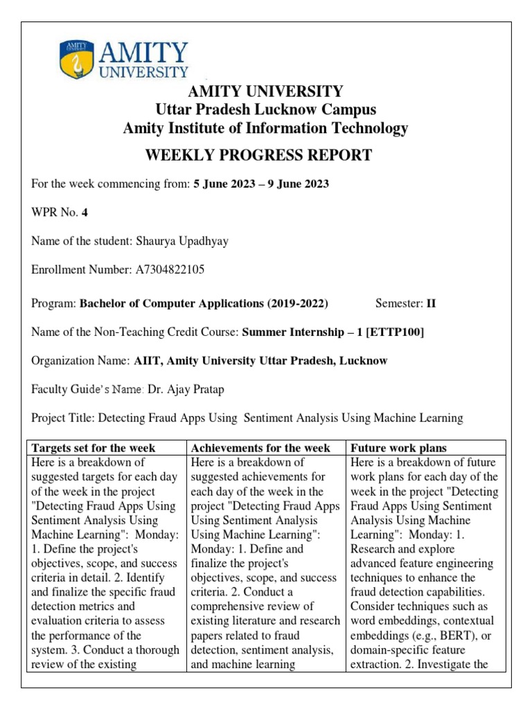 WPR 4 (Shaurya Upadhyay) | Download Free PDF | Machine Learning | Evaluation