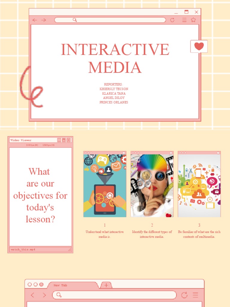 Types and Examples of Interactive Media | PDF | Podcast | Multimedia