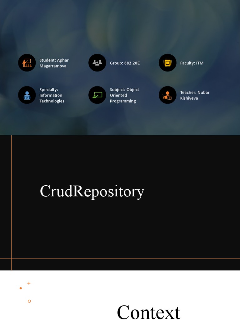 Crud Repository | PDF | Method (Computer Programming) | Databases