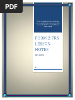 2021 FRS O Level Notes 4047 P2 | PDF