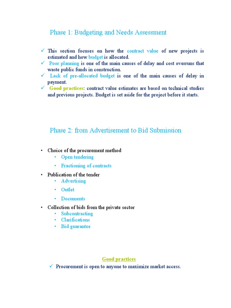Procurment Steps | PDF | Employment | Business