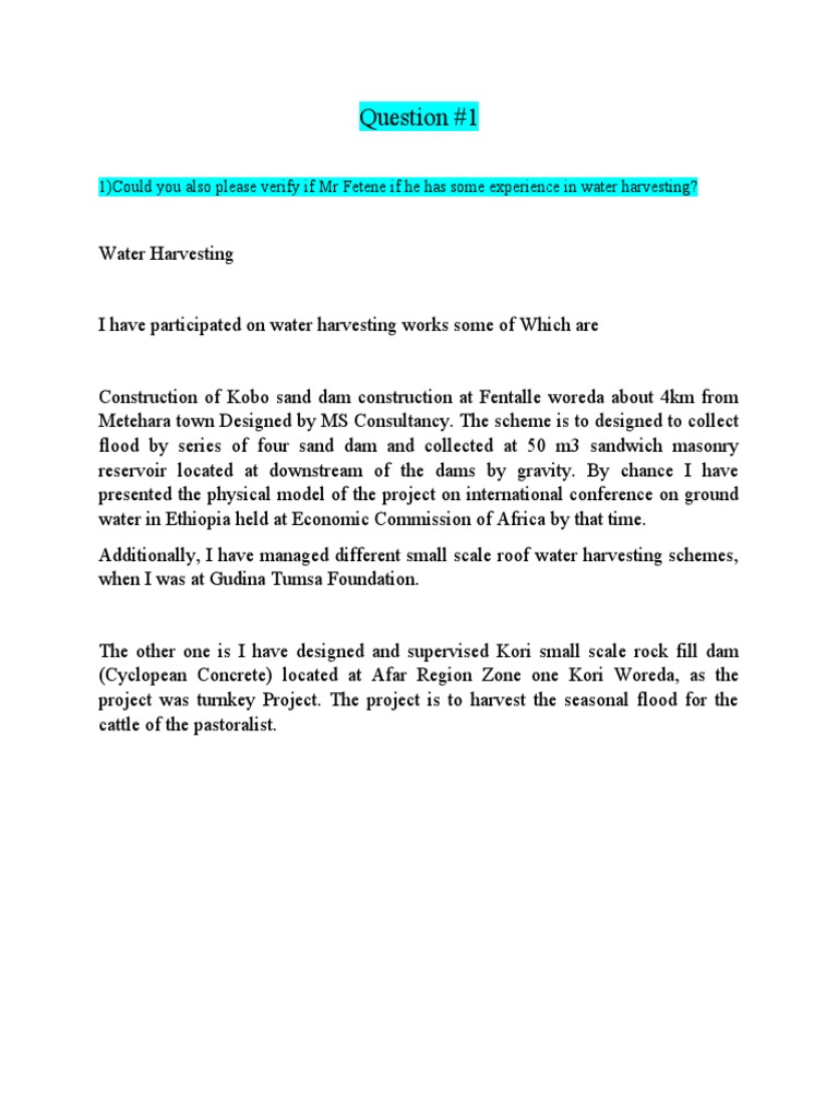 Clarification To Blue Matrix | PDF | Procurement | Specification ...