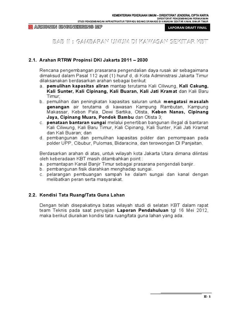 Bab 2 Draft Final | PDF