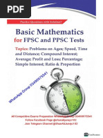 PRC BWCS-1 Model Paper ICAP Official-1 | PDF