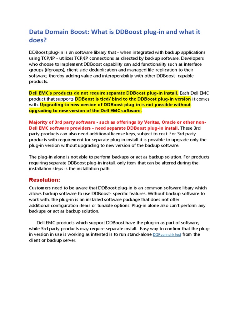 Data Domain | PDF | Backup | Software