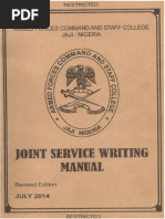 Staff Defence Writing | PDF | Military Forces | Royal Air Force