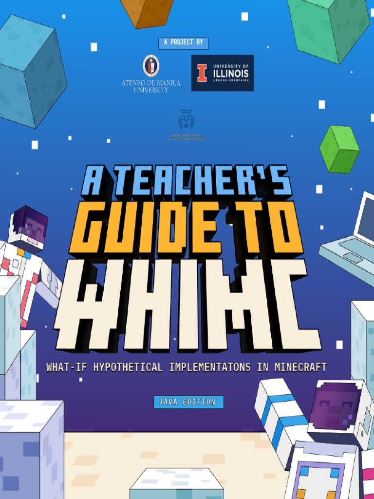Minecraft Worlds of Curiosity - Teachers Guide | PDF | Minecraft | Moon
