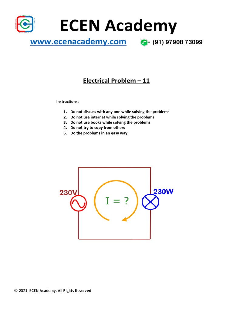 Electrical Problem Solving Guide | PDF