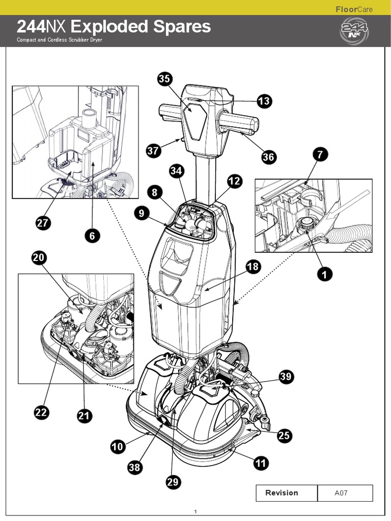 NUC244NX Exploded Diagram February 2022 | PDF | Machines | Secondary ...