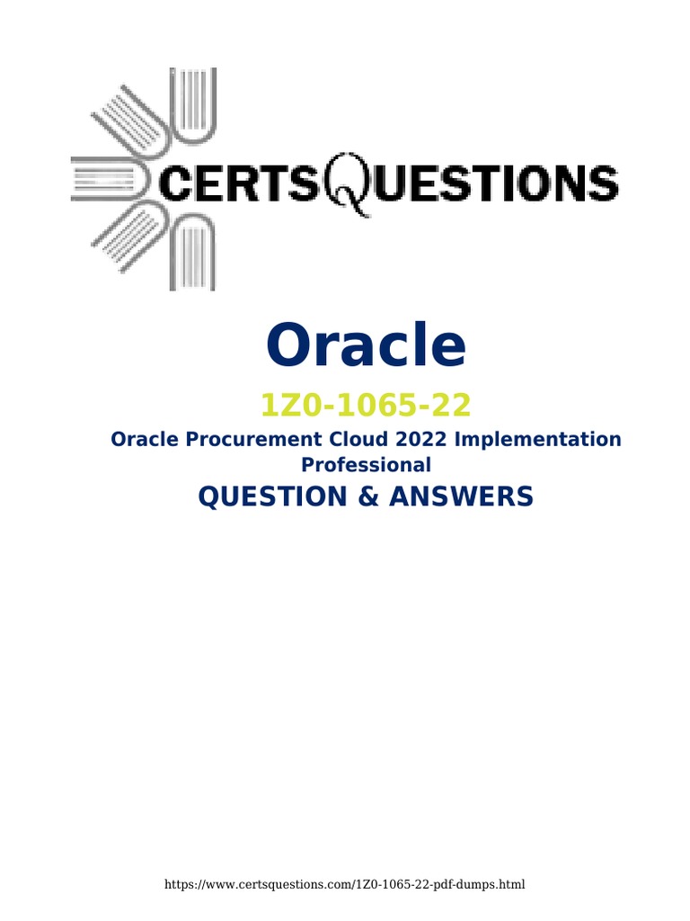Oracle: Question & Answers | PDF | Procurement | Cloud Computing
